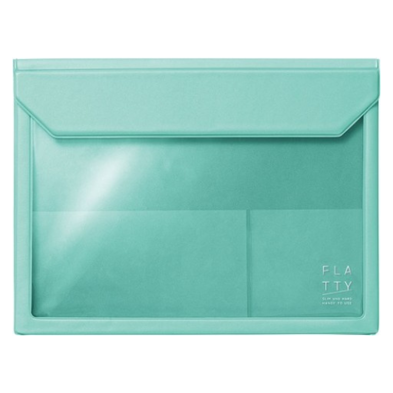 Flatty A5 Supply Case - Mint Green – Rose + Eugene Presents